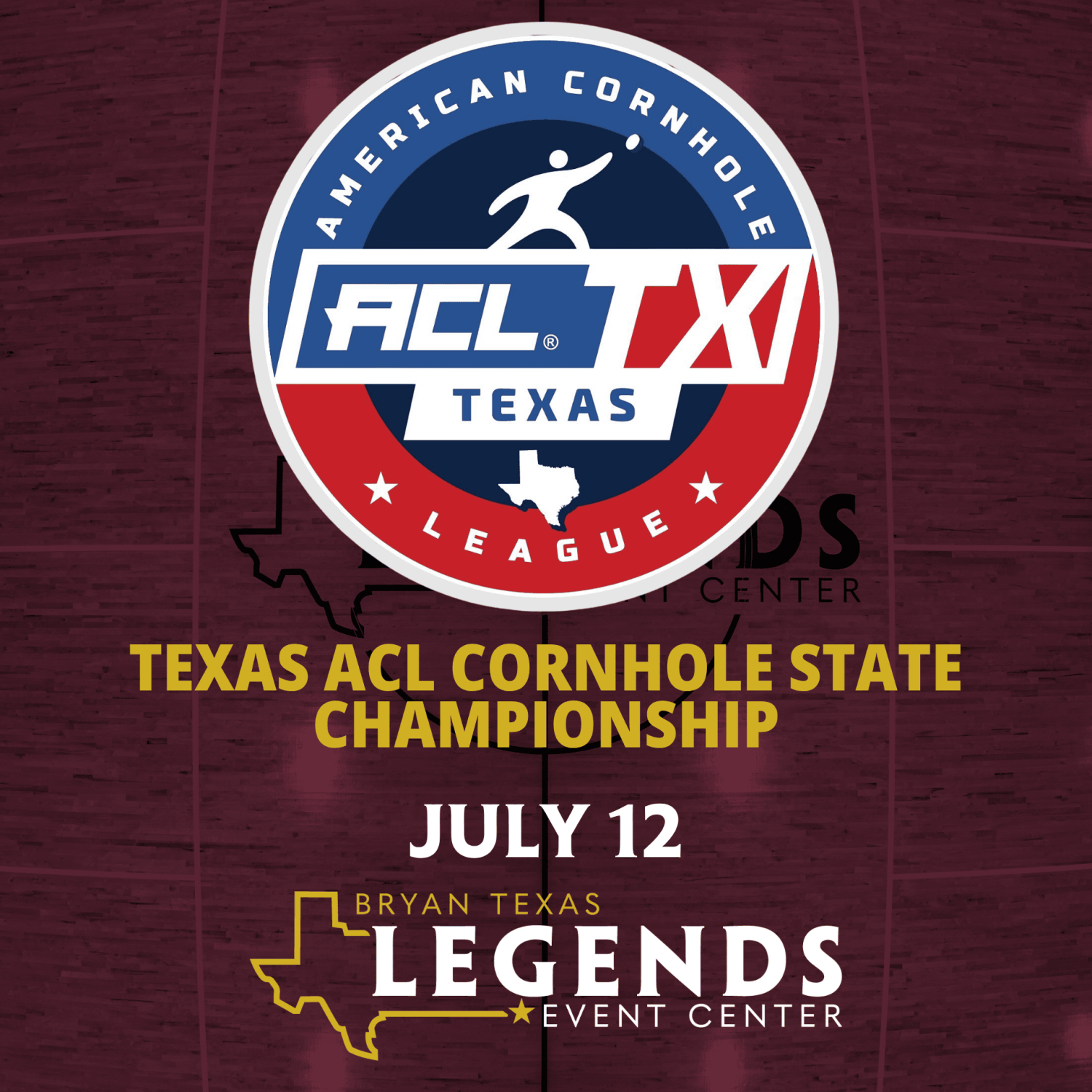 Texas ACL Cornhole State Championship - Legends Event Center